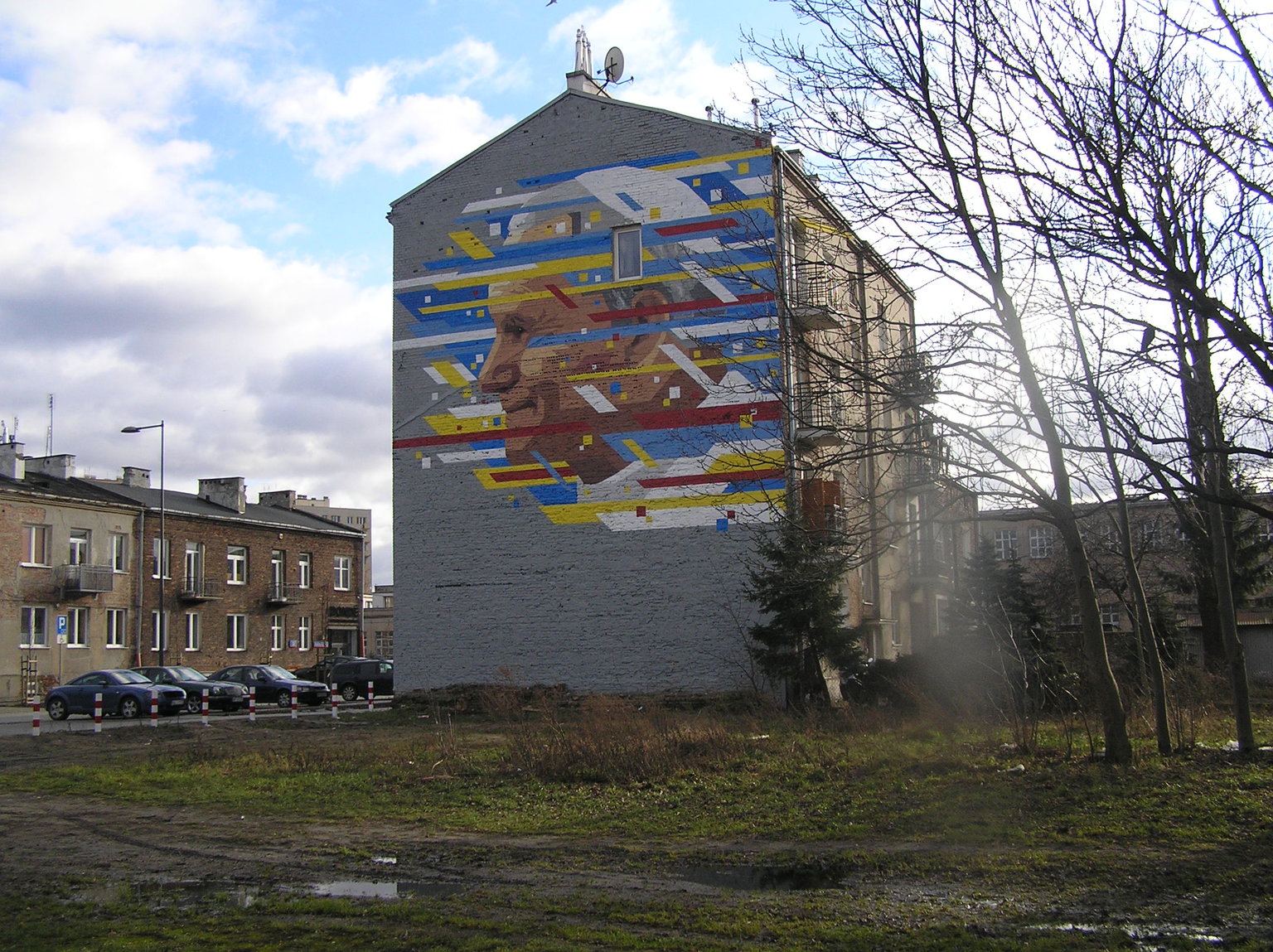 Papieski mural przy Dworcu Wschodnim - Twoja Praga